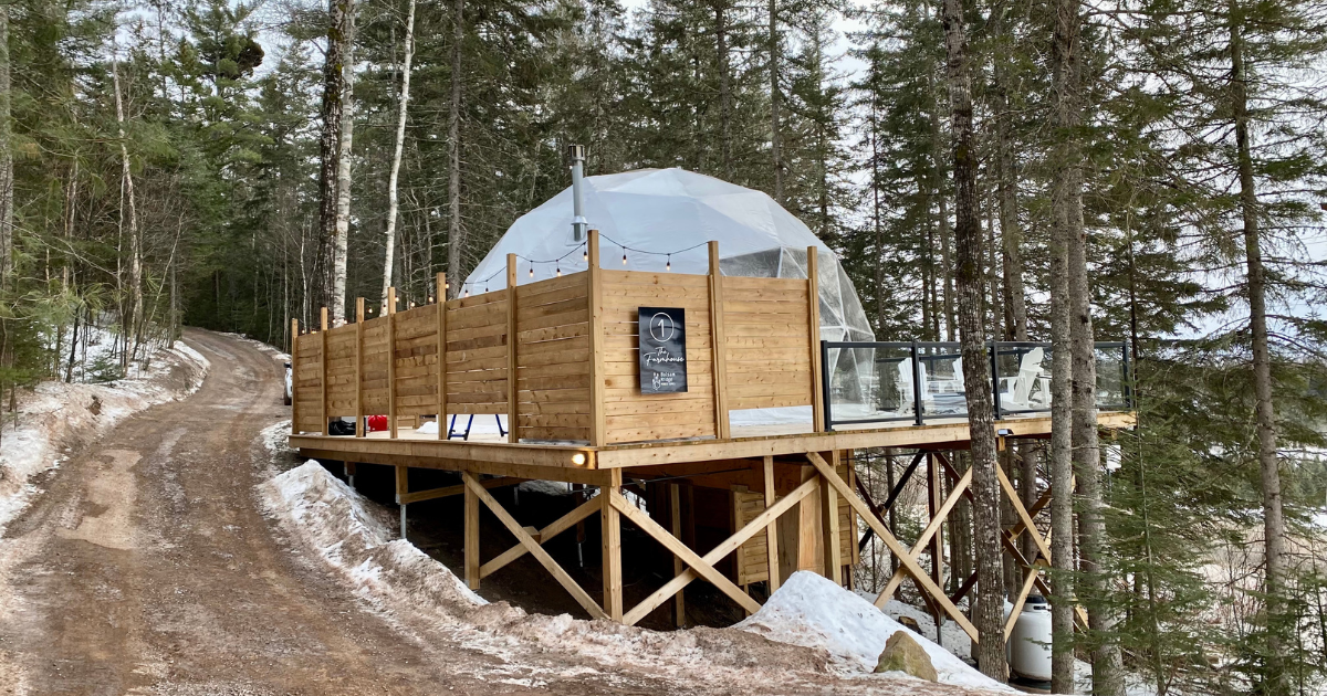 Experiencing New Brunswick's Balsam Ridge Forest Domes - East Coast Mermaid